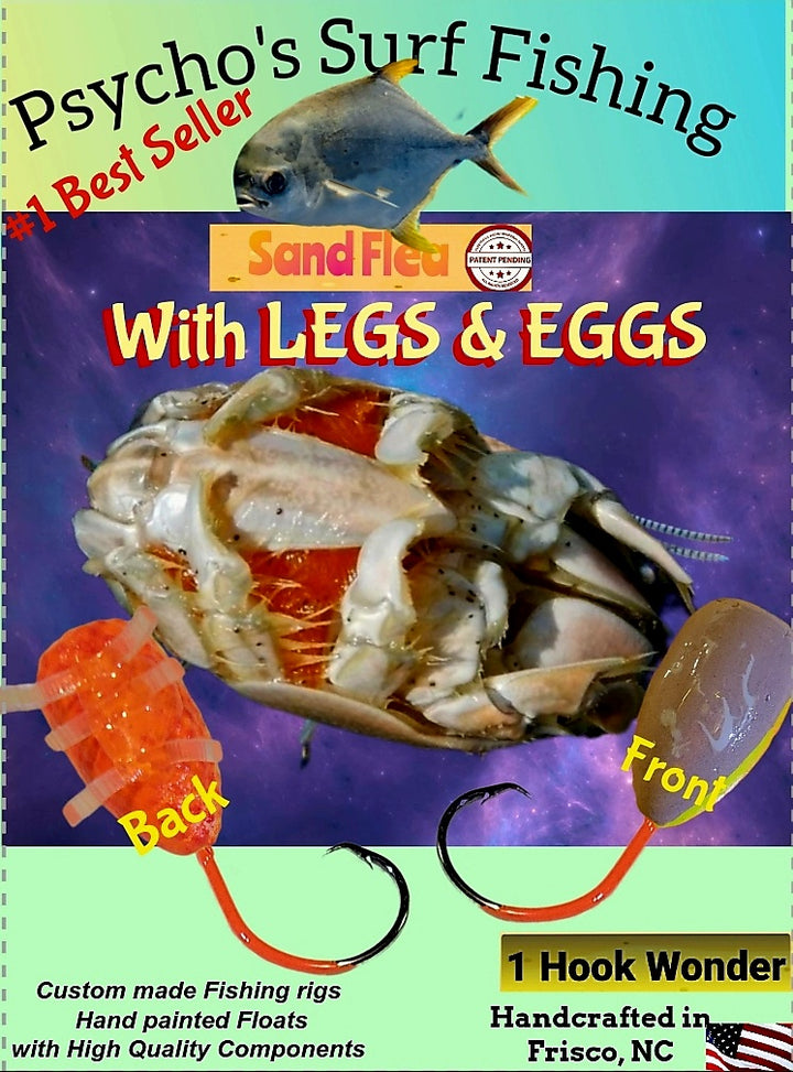 Sand Flea Series – Psycho's Surf Fishing Rigs & More